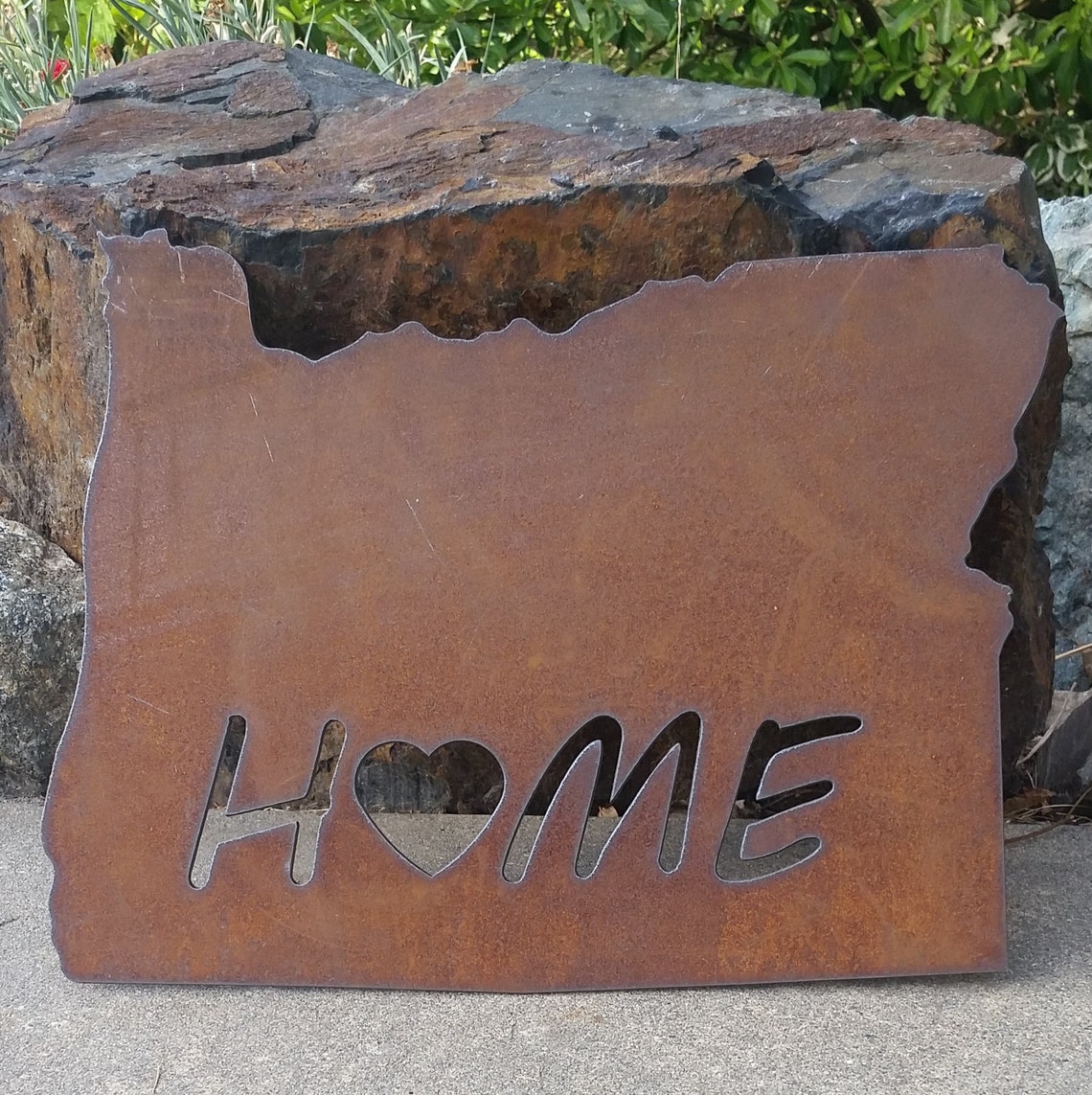 Custom Tennessee State Mountain Sign Welcome Recycled Steel - Etsy
