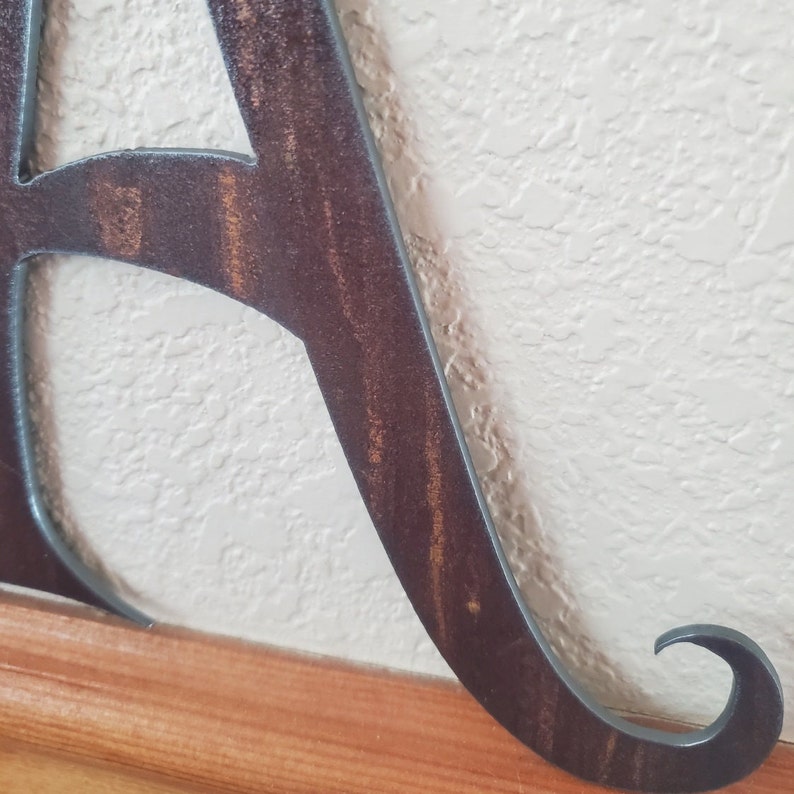 Silver Recycled Steel Letters Numbers Symbols Custom 8 Inch - Etsy