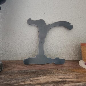 Rustic Metal Letters Recycled Steel 6 Inch Tall Recycled Steel Custom ...