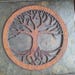 Rustic Believe Tree Recycled Metal Art Custom Steel Tree Wall Art - Etsy