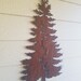 Rustic Believe Tree Recycled Metal Art Custom Steel Tree Wall Art - Etsy
