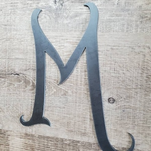 Silver Recycled Steel Letters Numbers Symbols Custom 8 Inch Letters ...