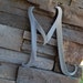 Silver Recycled Steel Letters Numbers Symbols Custom 8 Inch Letters ...