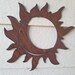 Rustic Sun Indoor/outdoor Wall Decor 40 - Etsy