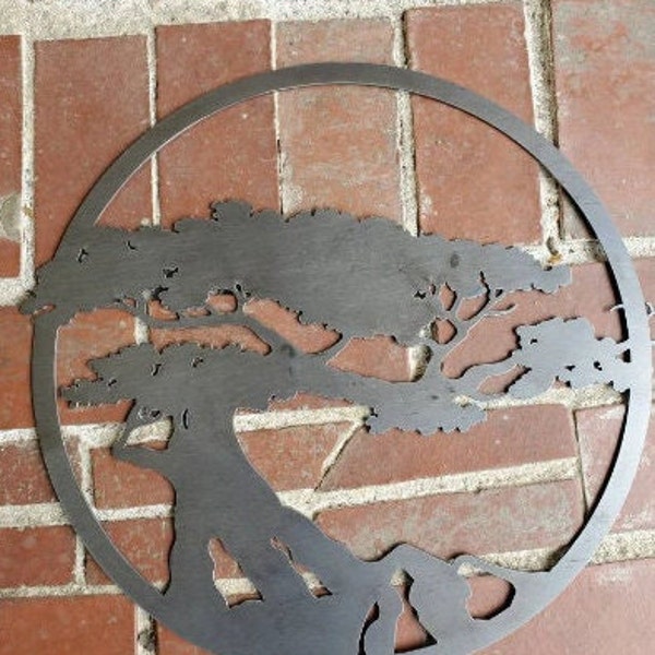 Metal Bonsai Tree - Etsy