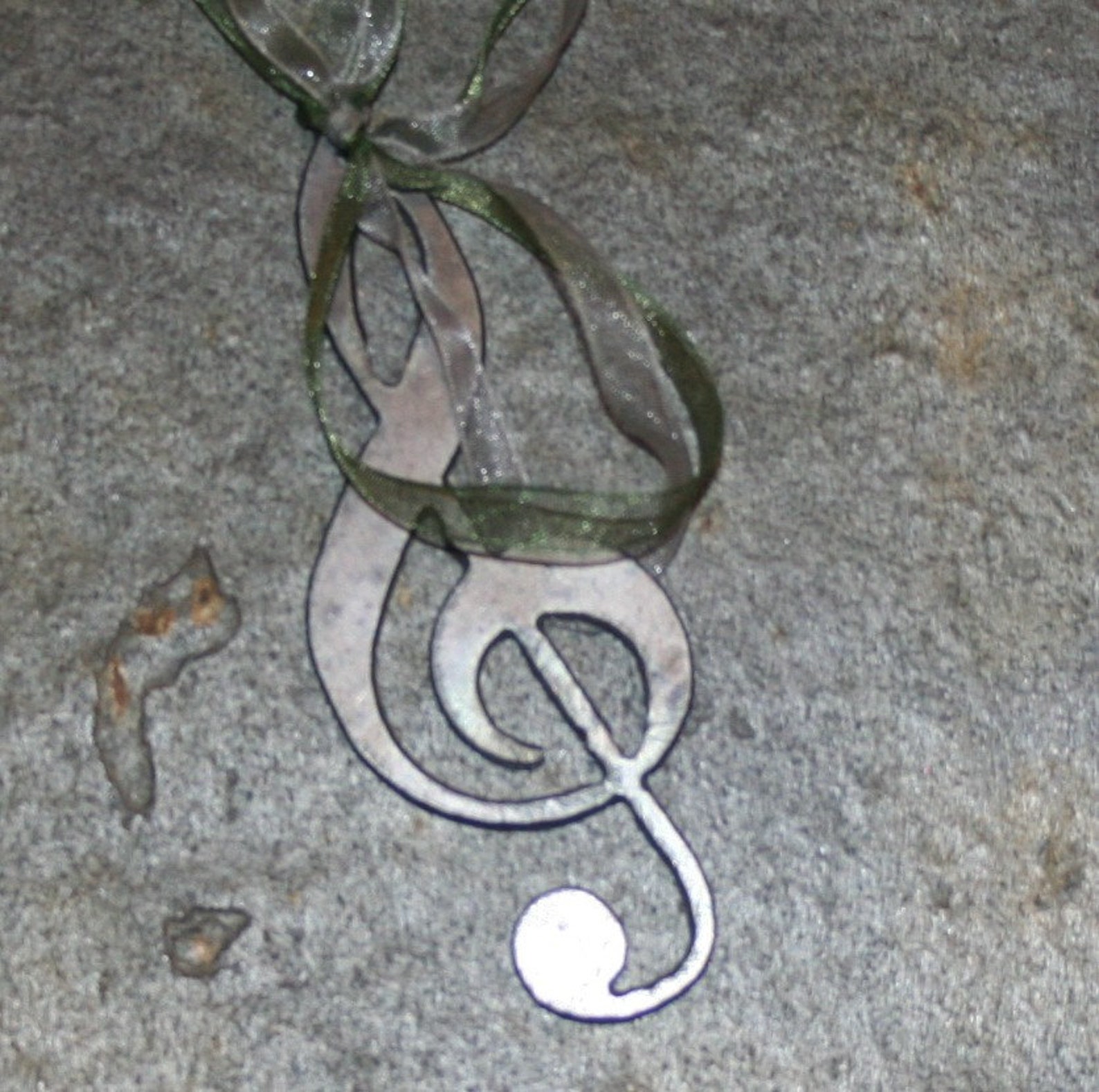 Treble Clef Ornament Pendant Decoration - Etsy