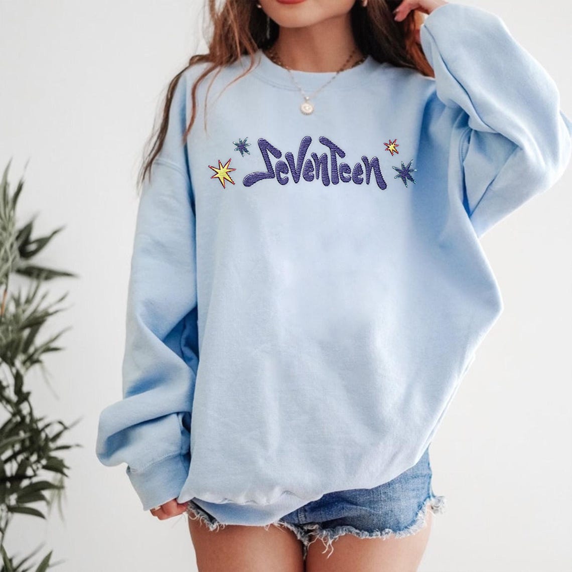 SVT Kpop Embroidered Sweatshirt, SVT Embroidered Tshirt, Kpop SVT ...