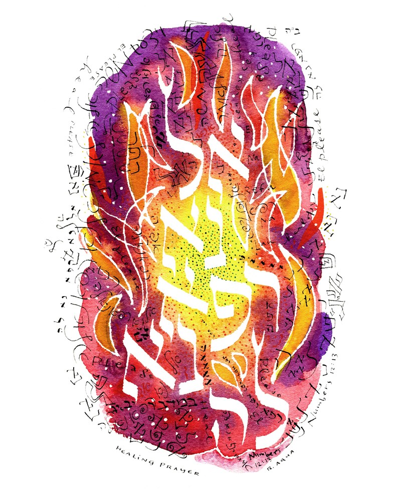 Healing in Red - Etsy