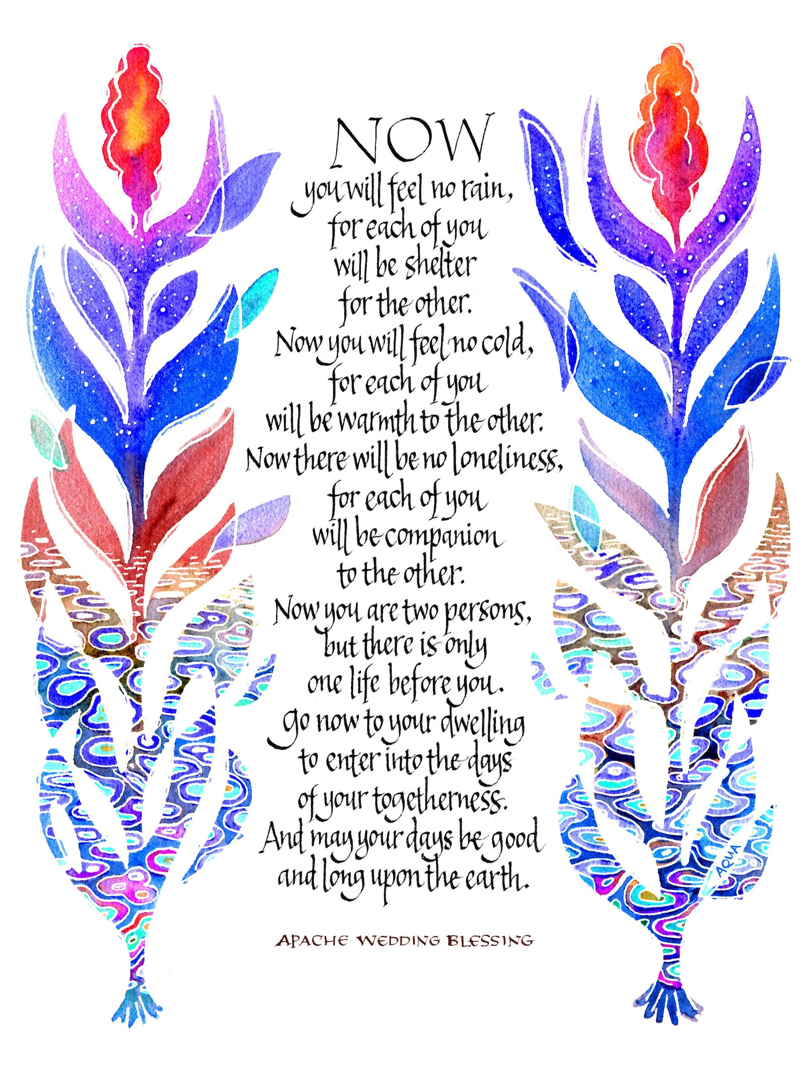 Apache Wedding Blessing - Etsy