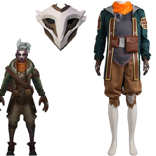 Patterns for Ekko Cosplay Mask From Arcane | Etsy