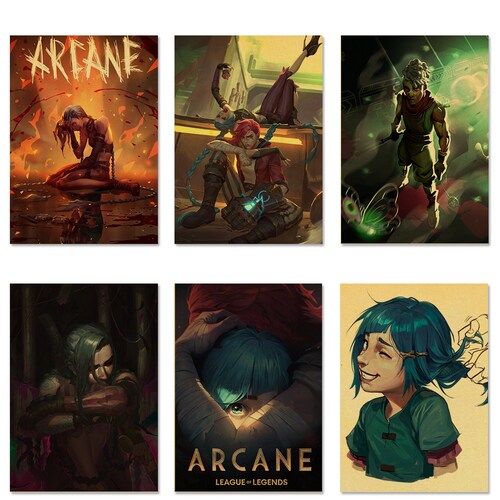 Jinx Arcane LED Neon Sign Cartoon Neon Sign | Etsy Canada