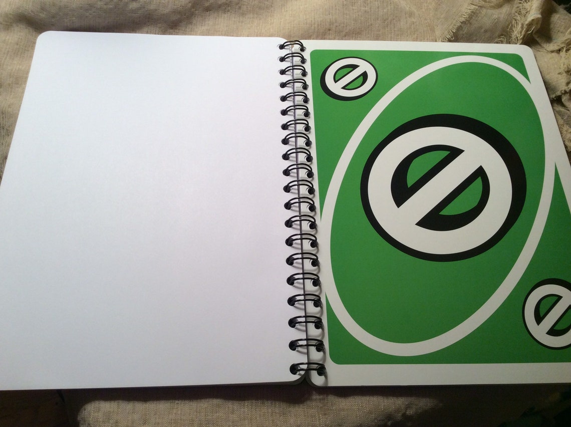 UNO Card Journal Game Notebook Score Keeper Pad Blank | Etsy