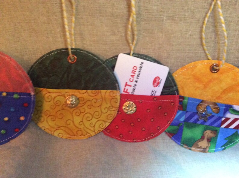 Employee Gift Card Holder Money Wallet Christmas Ornament - Etsy