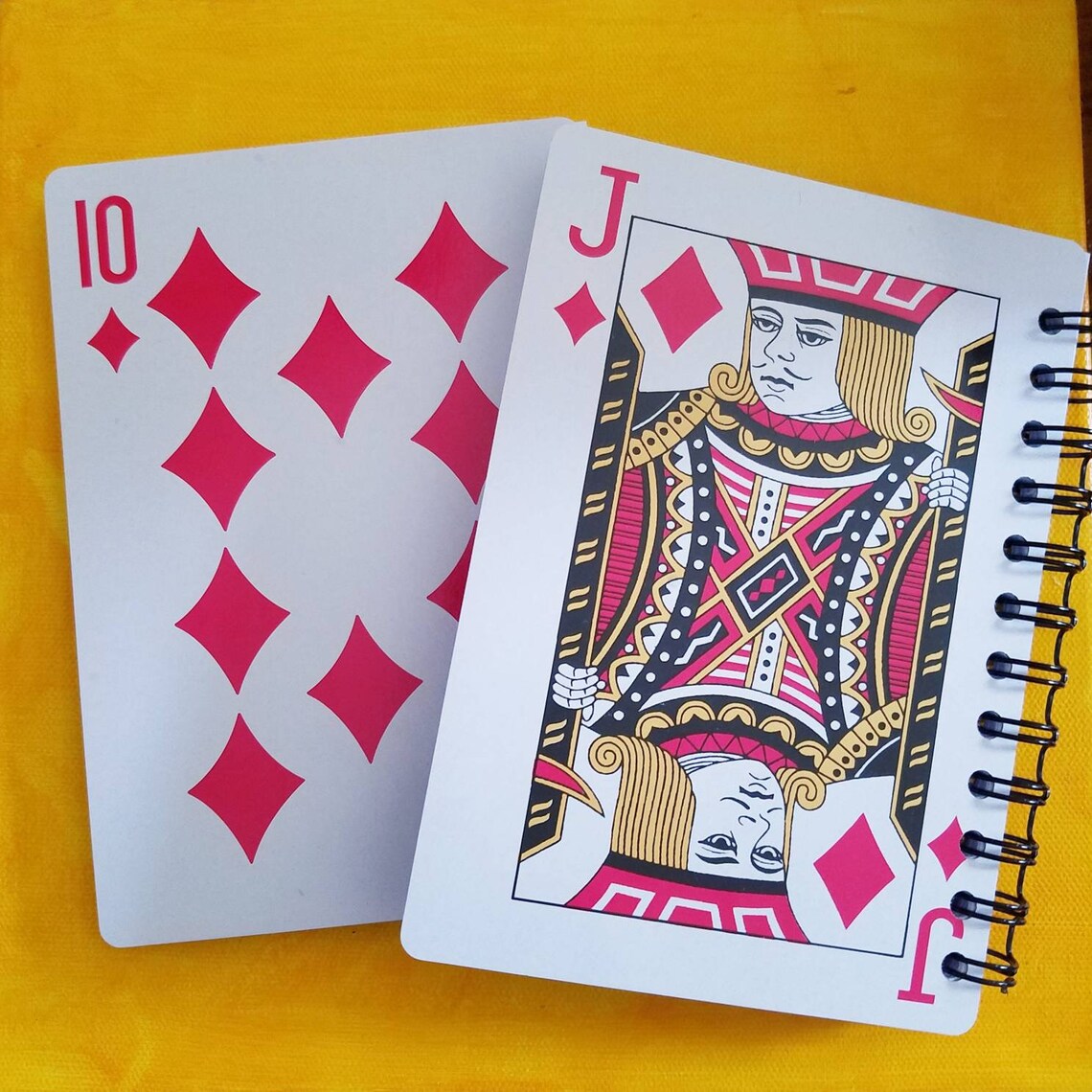 Playing Card Journal, Game Notebook, Score Keeper Pad, Poker Player ...