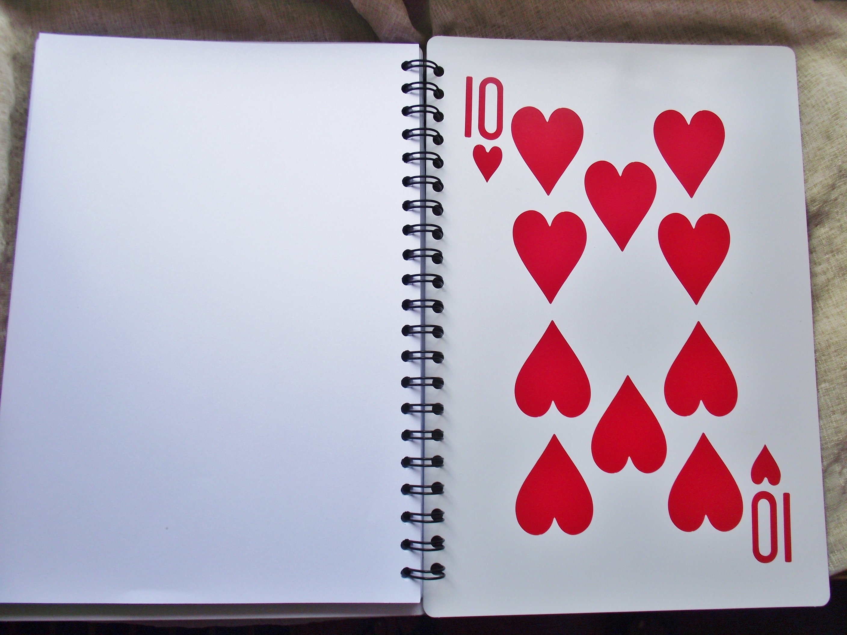 Playing Card Journal, Game Notebook, Score Keeper Pad, Poker Player ...