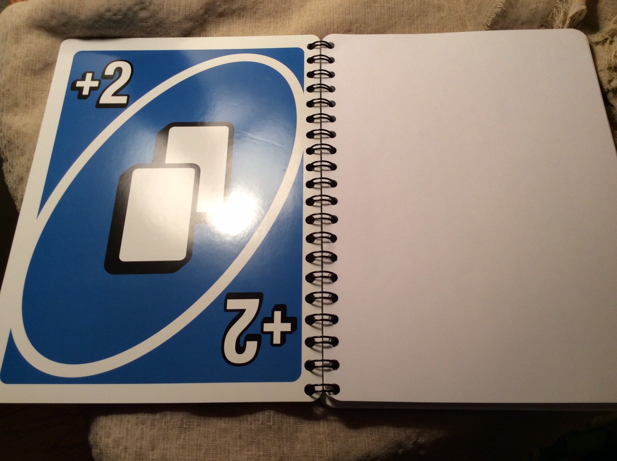 UNO Card Journal Game Notebook Score Keeper Pad Blank - Etsy