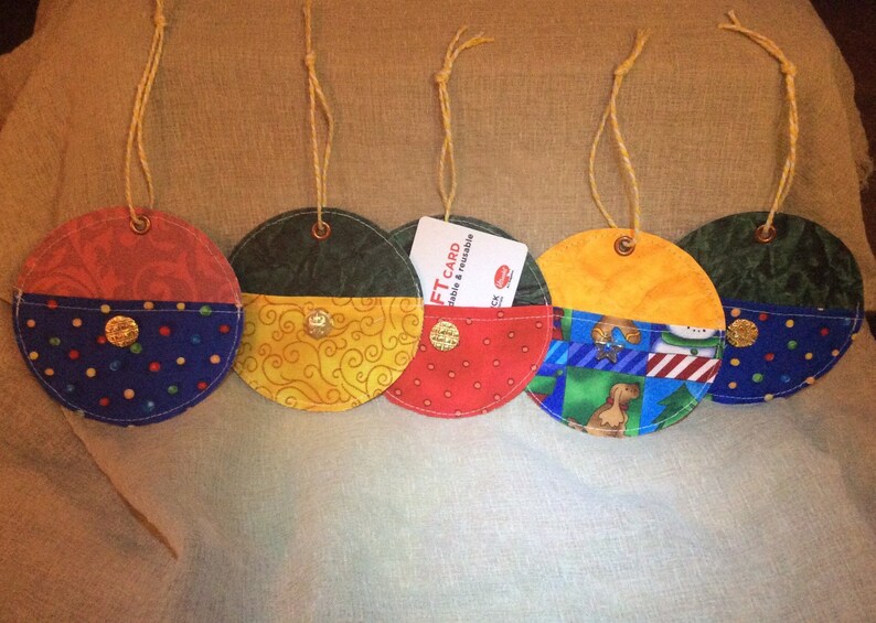 Employee Gift Card Holder Money Wallet Christmas Ornament - Etsy