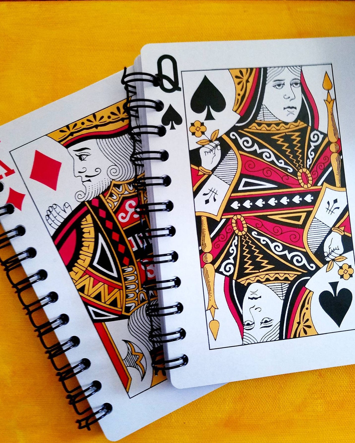 Playing Card Journal: Handmade Game Night Notebook - Etsy