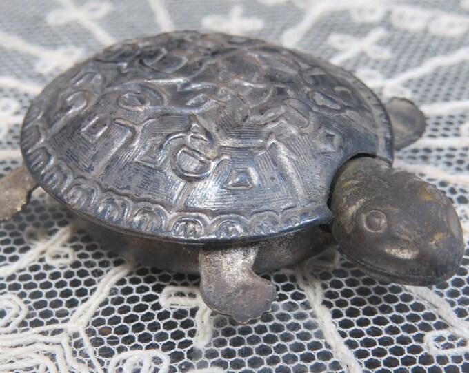 Antique Turtle Tape Measure, Pull My Head, Not My Leg, Vintage Sewing ...