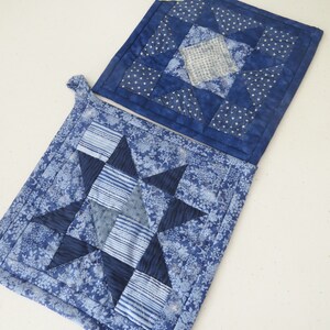 Handmade Quilted Potholders & Placemats Table Mats 2 of Each Hot Pads ...
