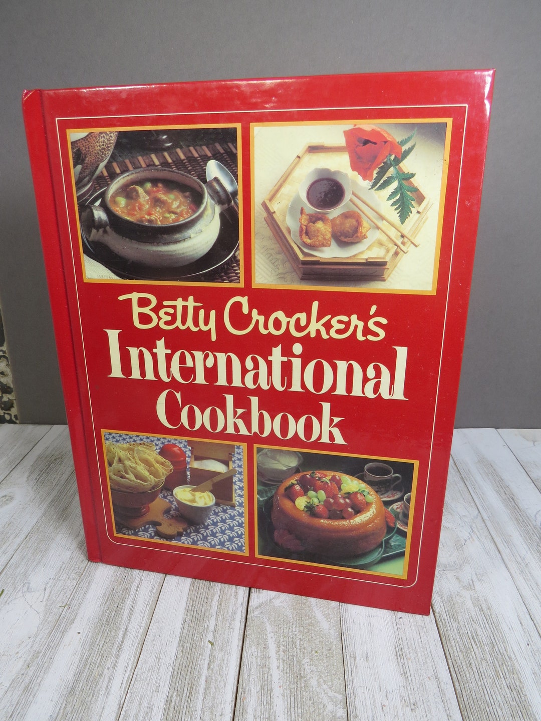 Vintage Betty Crocker International Cookbook Hardback 1980 50 Countries ...