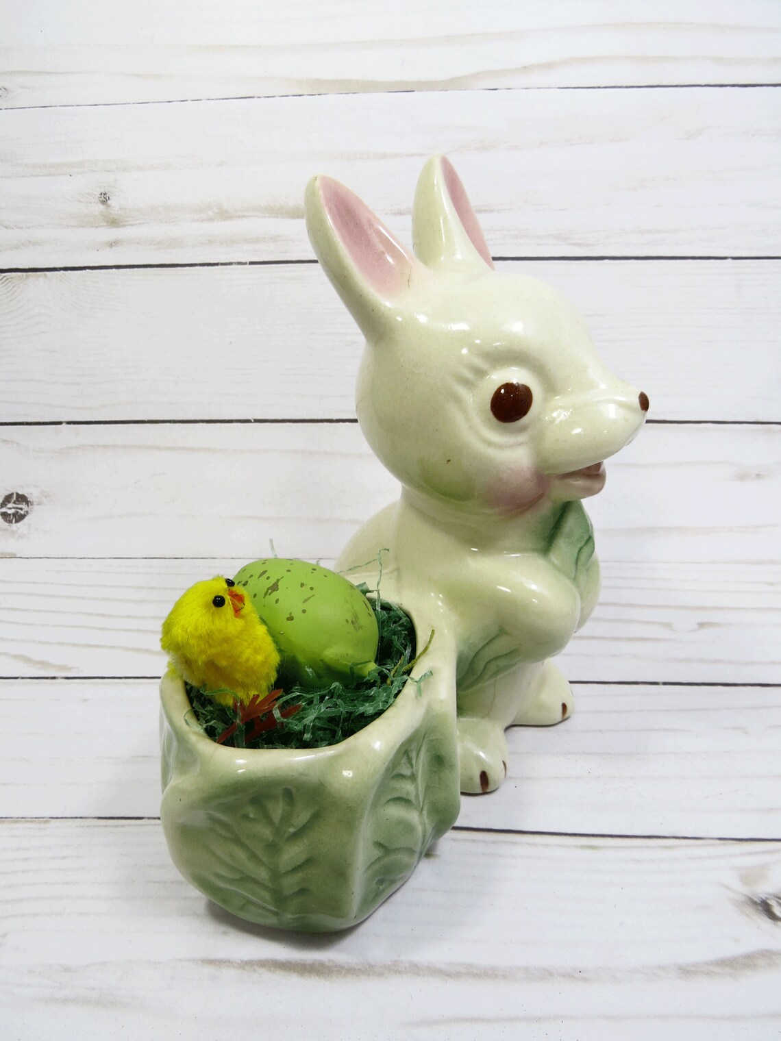 Bunny Rabbit Planter Nursery Easter Child's Room Decor - Etsy