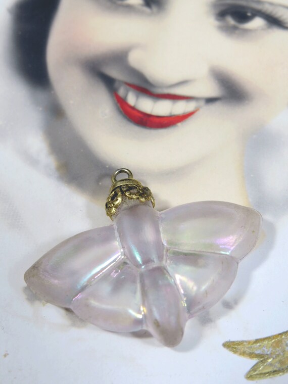 Vintage fenton glass butterfly - Gem