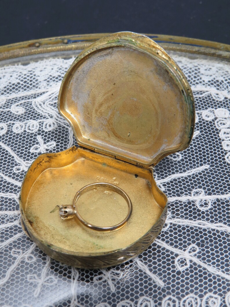 Guilloche Enamel & Silver Trinket Pill Box Bellini Florence | Etsy