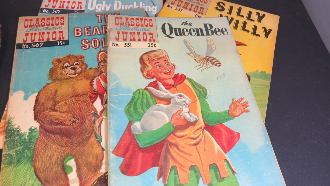 4 Vintage Classics Magazines Ugly Duckling Queen Bee Silly Willy ...