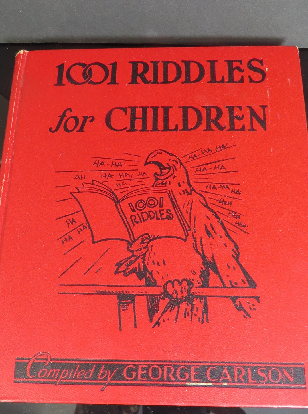 Vintage Child's 1001 Riddles for Children Hardback Book 1940s George ...