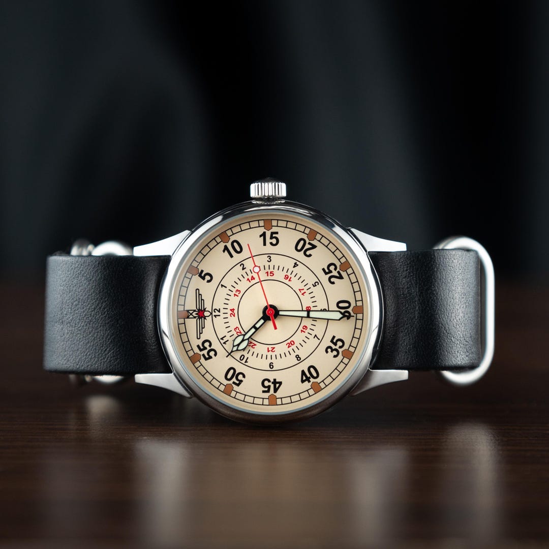 ZIM POBEDA AVIATION Vintage Soviet Pilot Watch. Unique Watch for Men ...