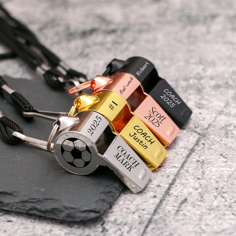Personalized Whistle,custom Engraved Whistle,custom Coach Whistle ...