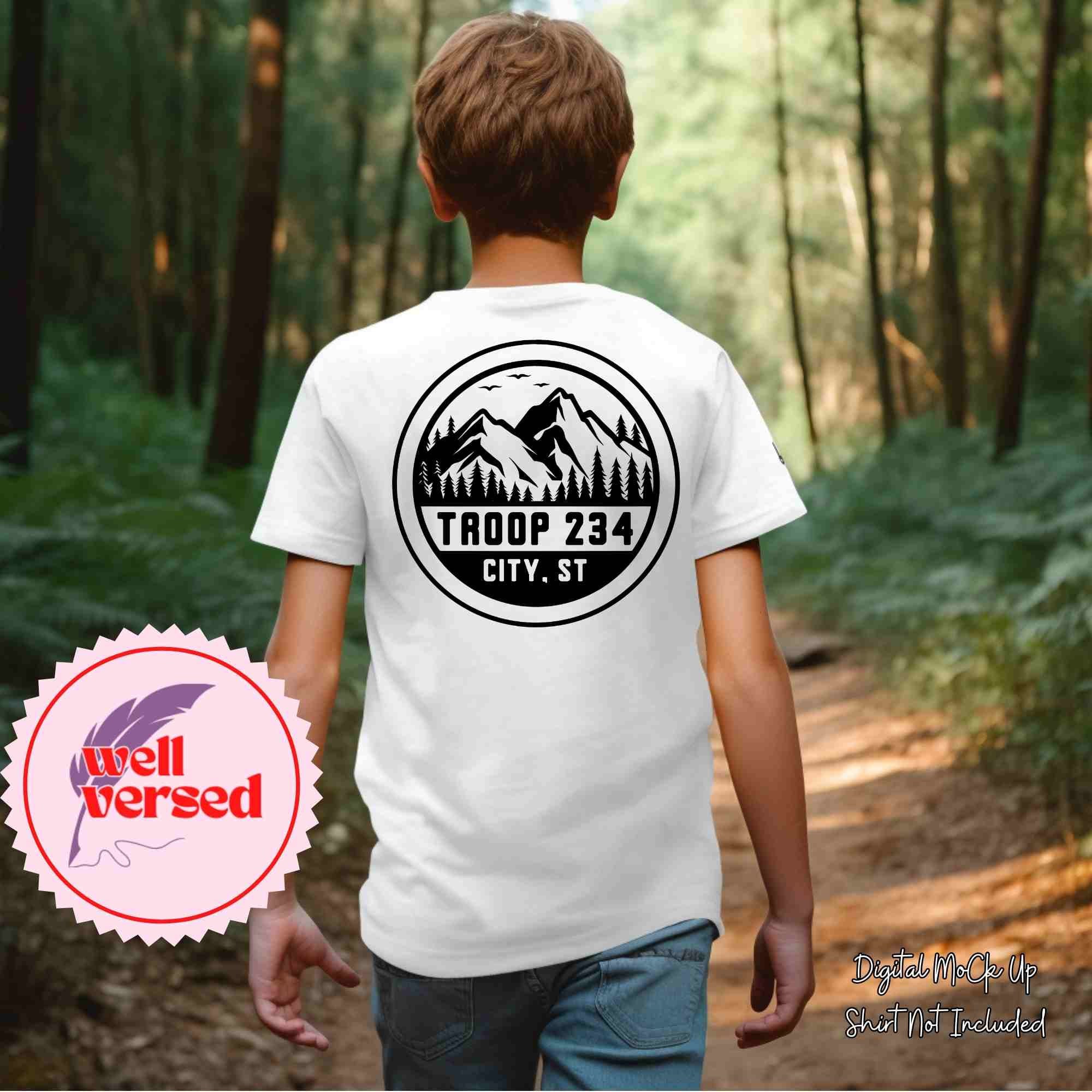 Scout SVG, PNG, Pdf for Boy, Girl, Cub, T-shirts, Stickers, Posters ...