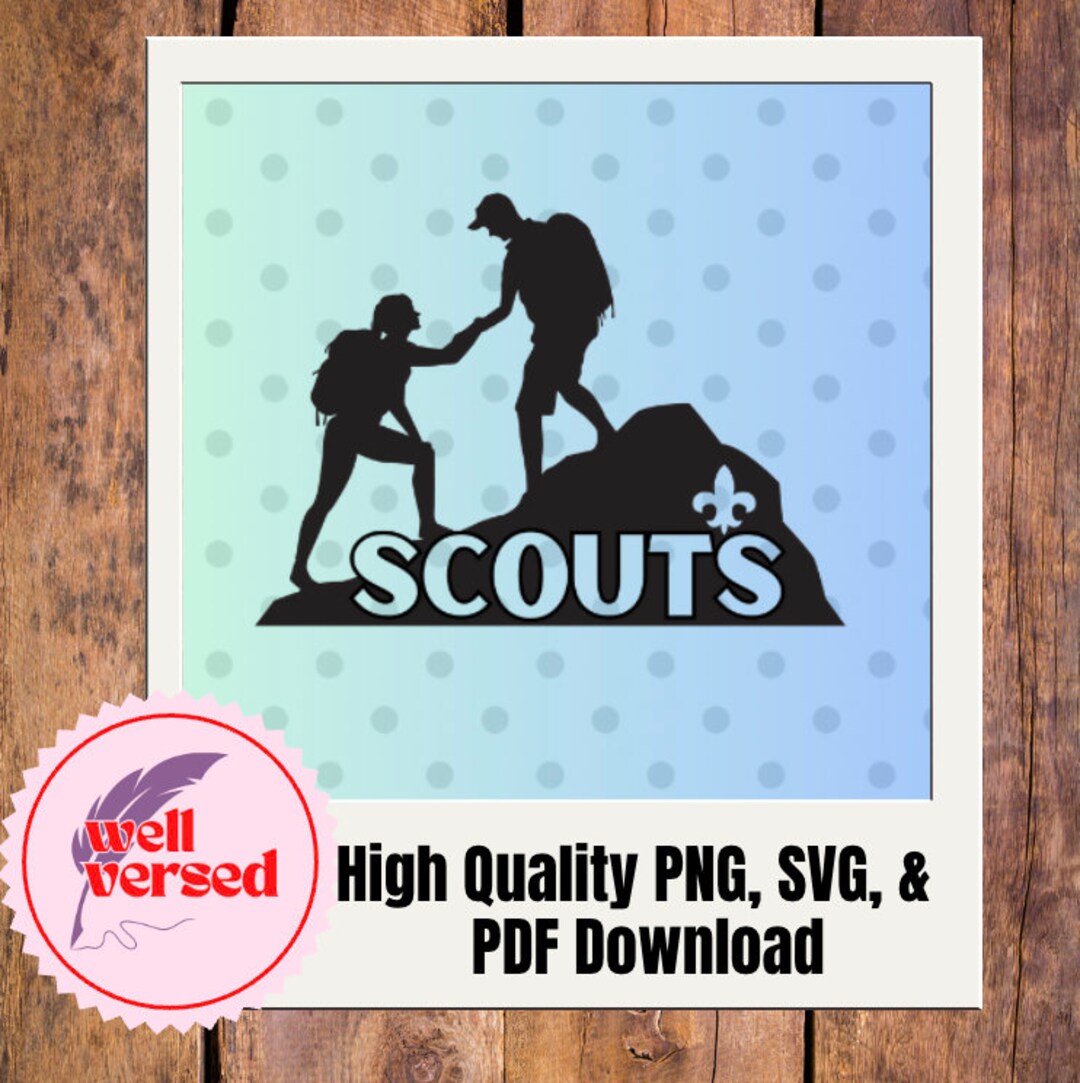 Scout BSA Hiking Climbing SVG PNG Pdf Perfect for Boy - Etsy