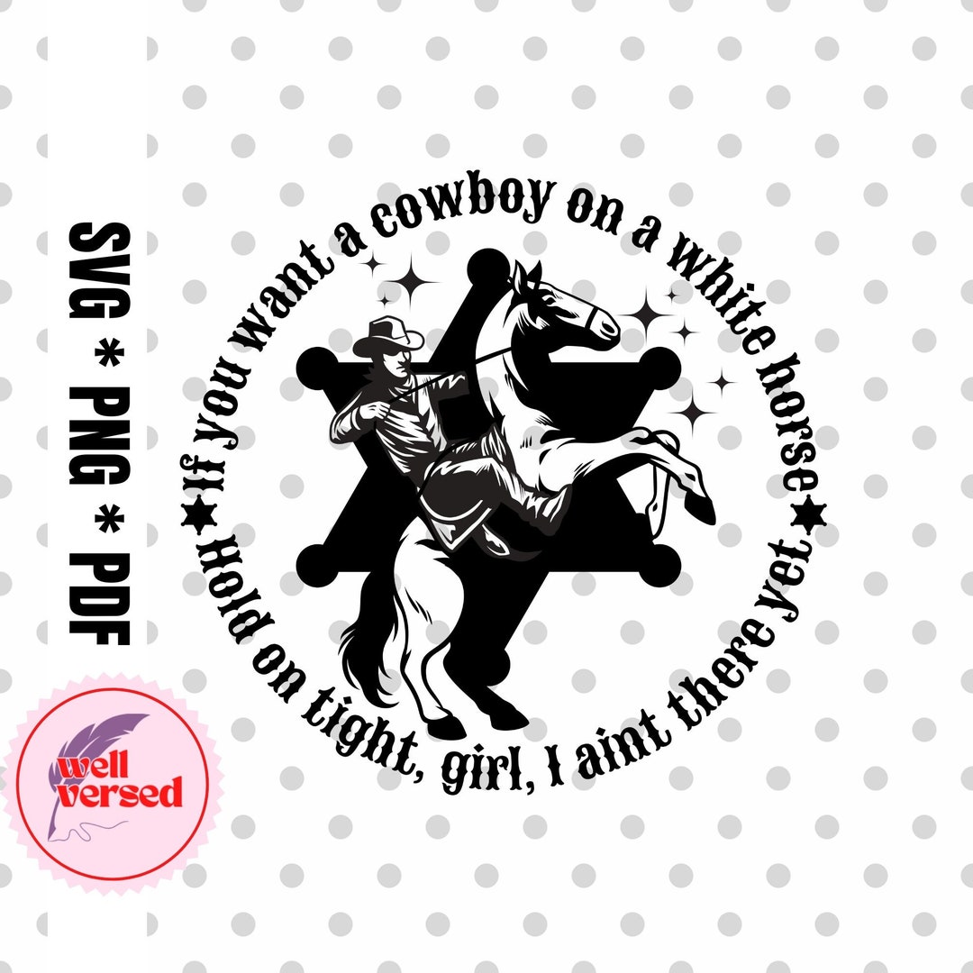 Chris Stapleton, White Horse SVG, PNG, PDF Save Me Country Music ...