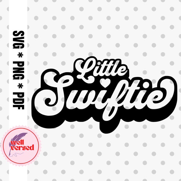 Little Swiftie Svg - Etsy Canada