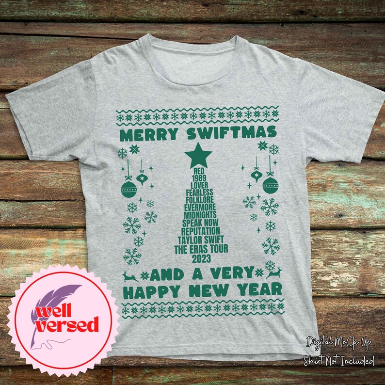 Swiftmas Svg Png, Swift SVG PNG, Taylor Swift Minimalist, Taylor Subtle ...