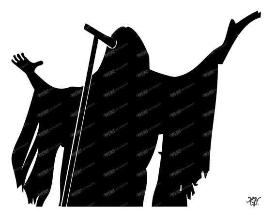 Rocker Silhouette Print No. 9 Modern Wall Art Wall Art | Etsy