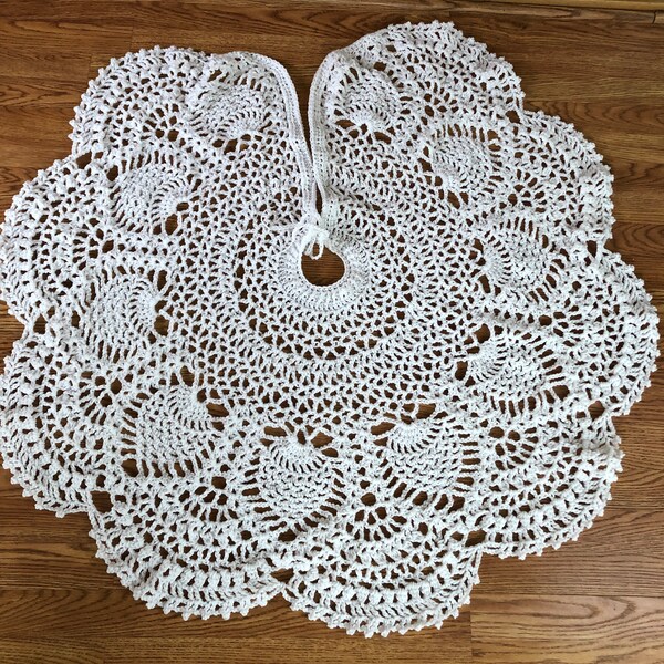 Crocheted Tree Skirt - Etsy