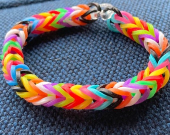 Rainbow Loom Friendship Bracelet - Etsy
