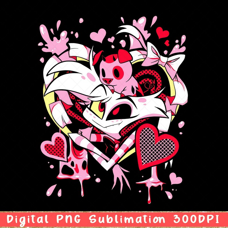 Angel Dust X Fat Nuggets PNG, Hazbin Hotel Png, Angel Dust Png, Hazbin ...