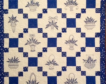 Texas Bluebonnet Quilt Pattern - Etsy