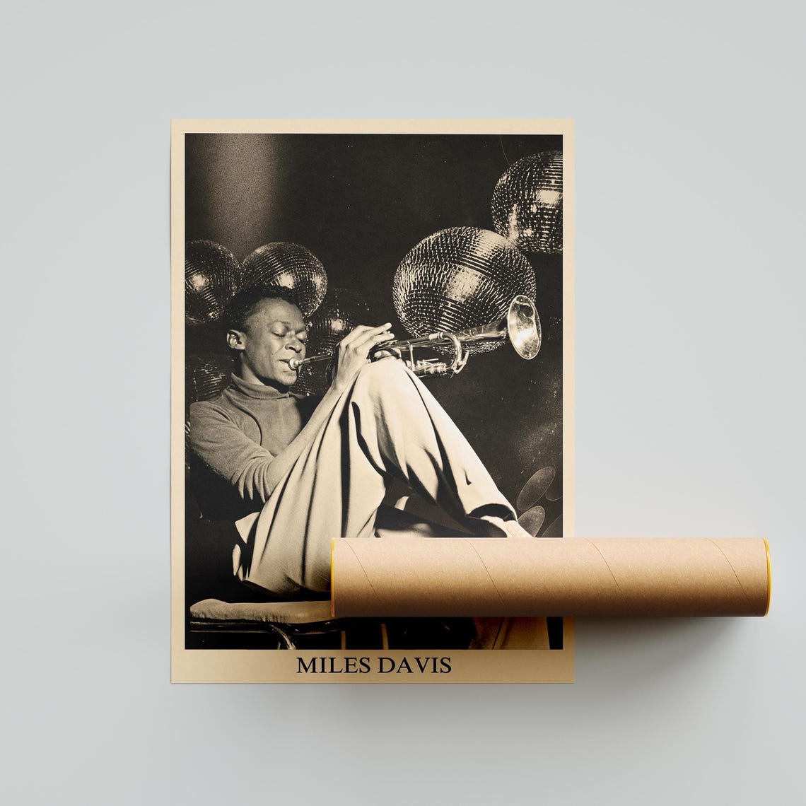 Miles Davis Poster, Vintage Print, Vintage Music Wall Art, Retro Rock ...