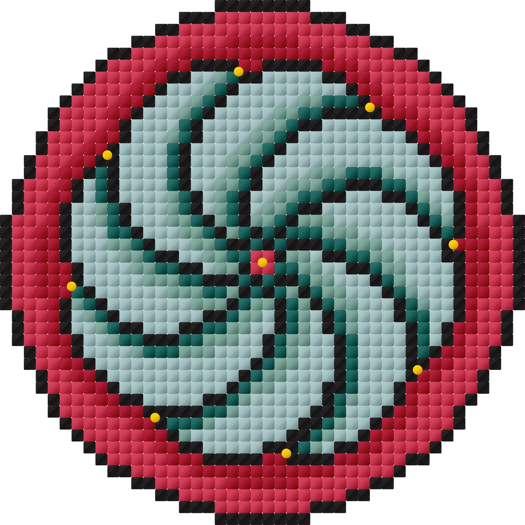 Arevakhach Armenian Eternity Sign Cross Stitch Pattern - Etsy