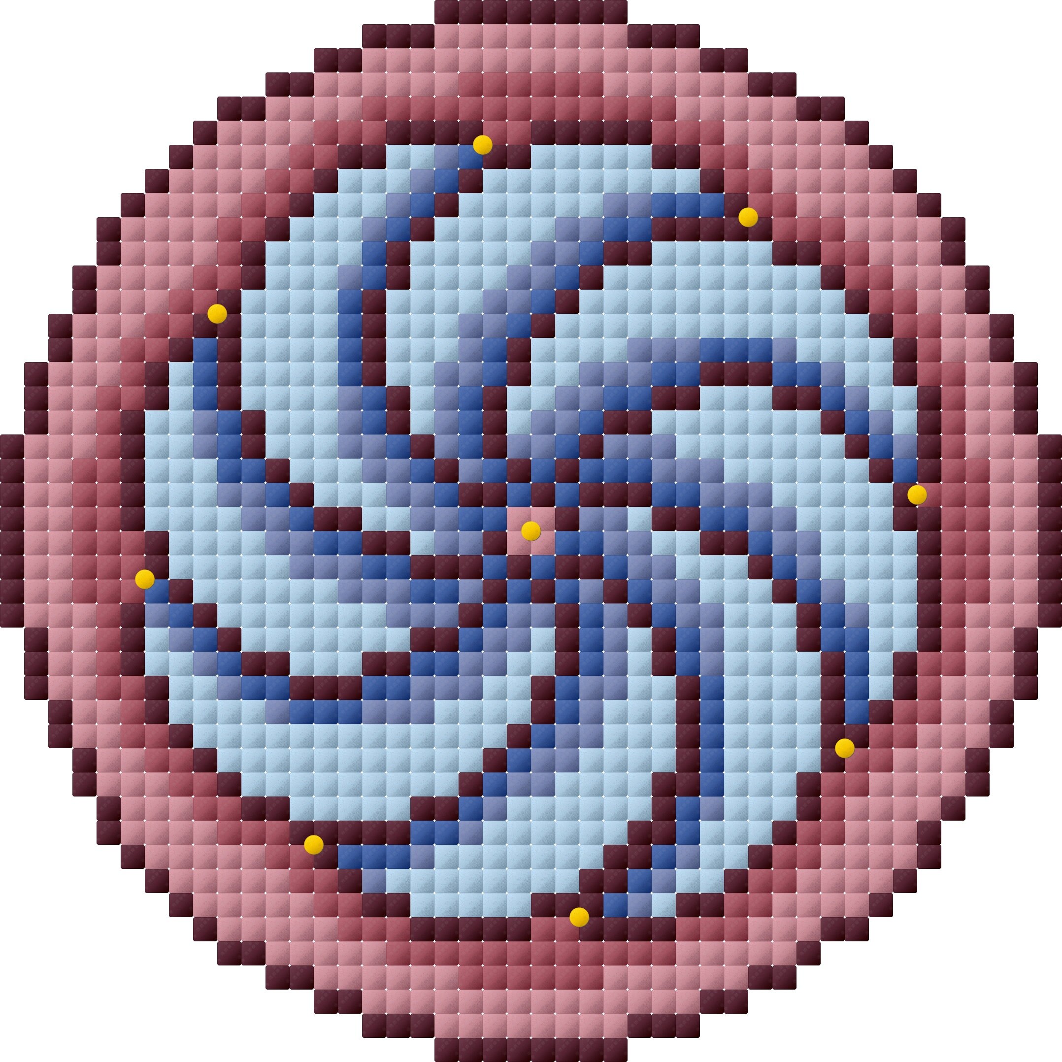Arevakhach Armenian Eternity Sign Cross Stitch Pattern - Etsy