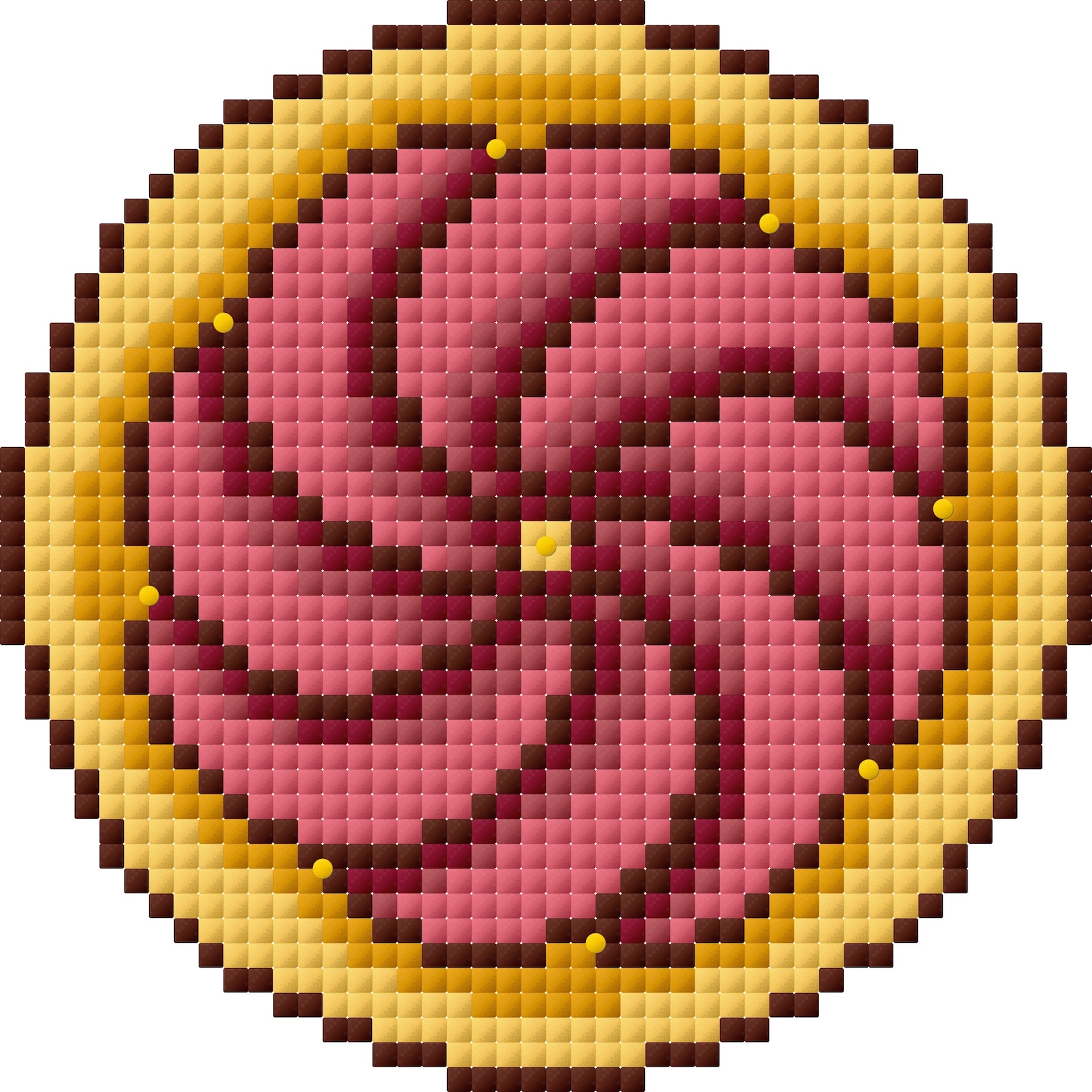 Arevakhach Armenian Eternity Sign Cross Stitch Pattern - Etsy