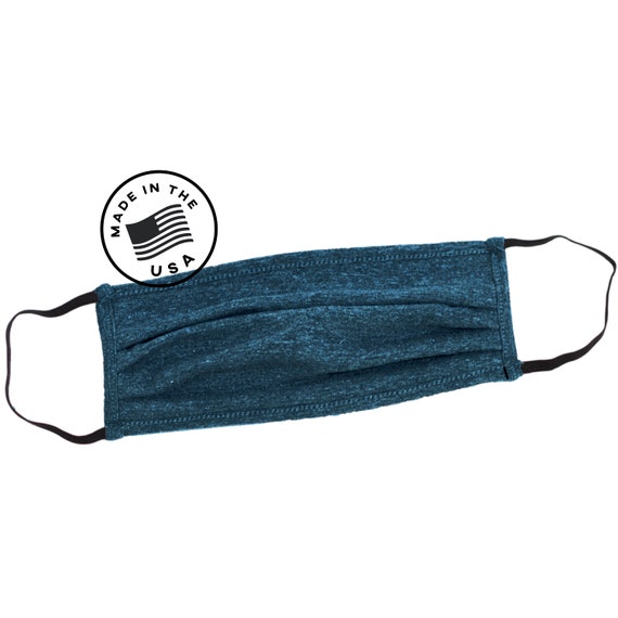 Navy Cloth Face Mask Reusable Ships Quick - Etsy