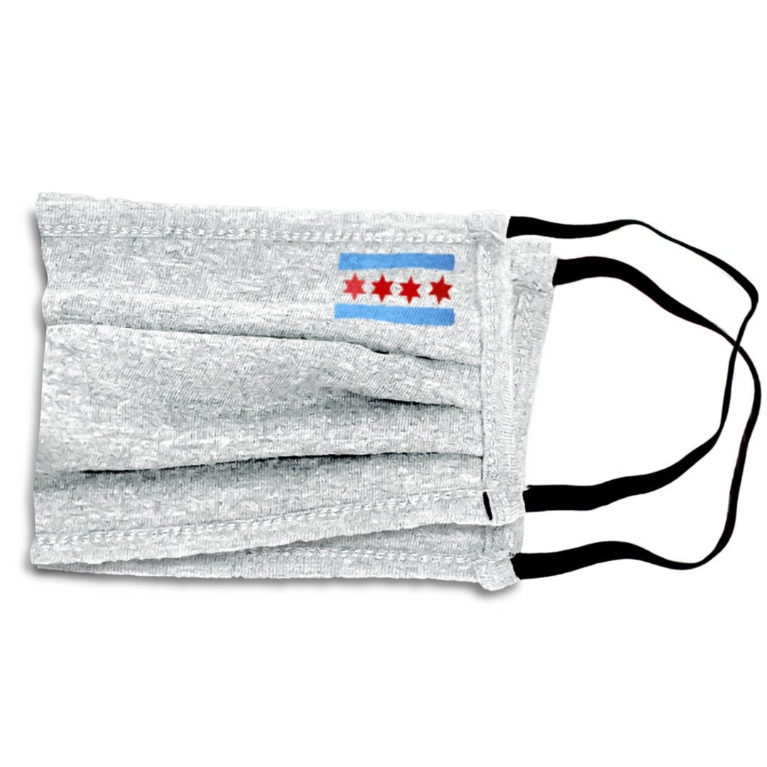 Chicago Flag Fabric Face Mask - Etsy