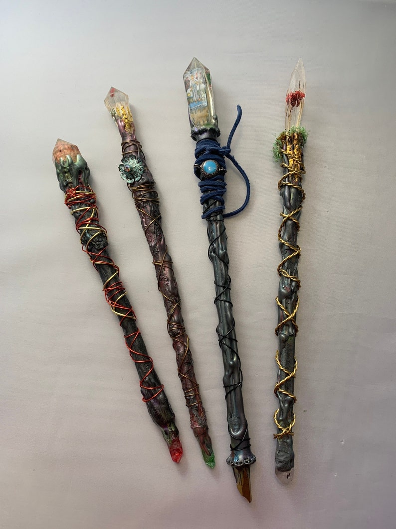 Surprise Blind Purchase Witches Wand With Potential Real Bat Jaw ...