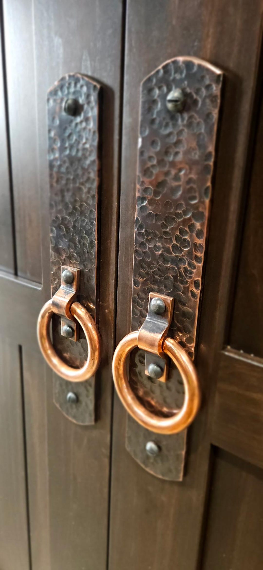 Custom Copper Door Pull, Made to Order, Unique/antique/vintage - Etsy
